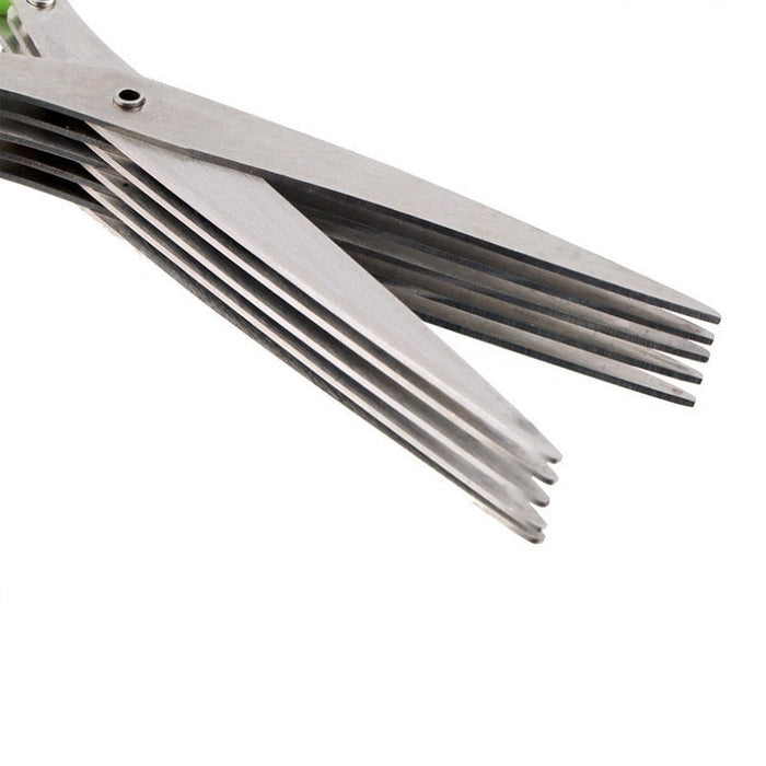 SliceMate - Multi-Blade Herb Cutting Scissors
